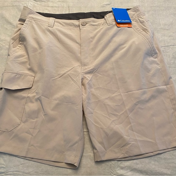 Columbia | Shorts | Columbia Omni Shade Sun Protection Tan Shorts Upf 5 ...